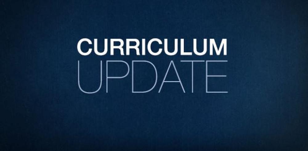 Curriculum Update
