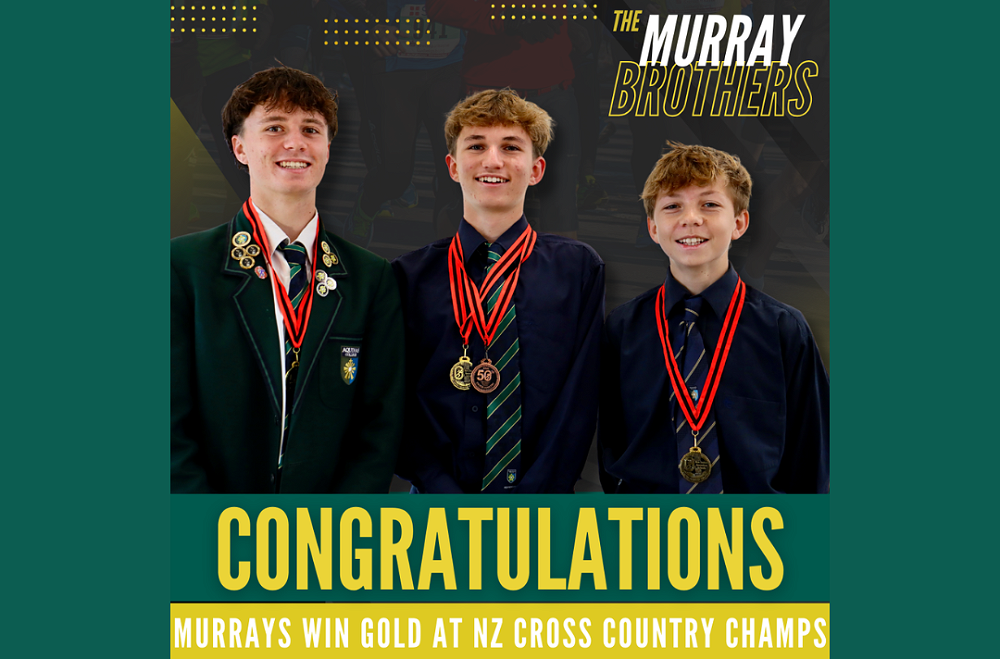 Murray Brothers Win Gold at NZ XC