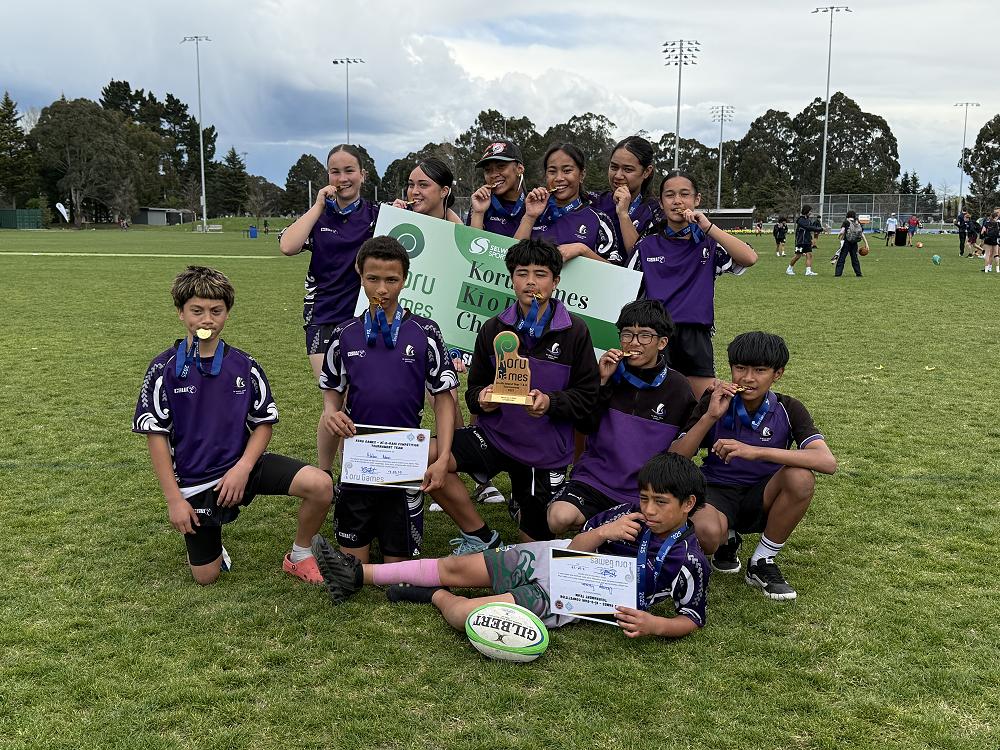 Te Waka Unua School Triumphs at Koru Games!