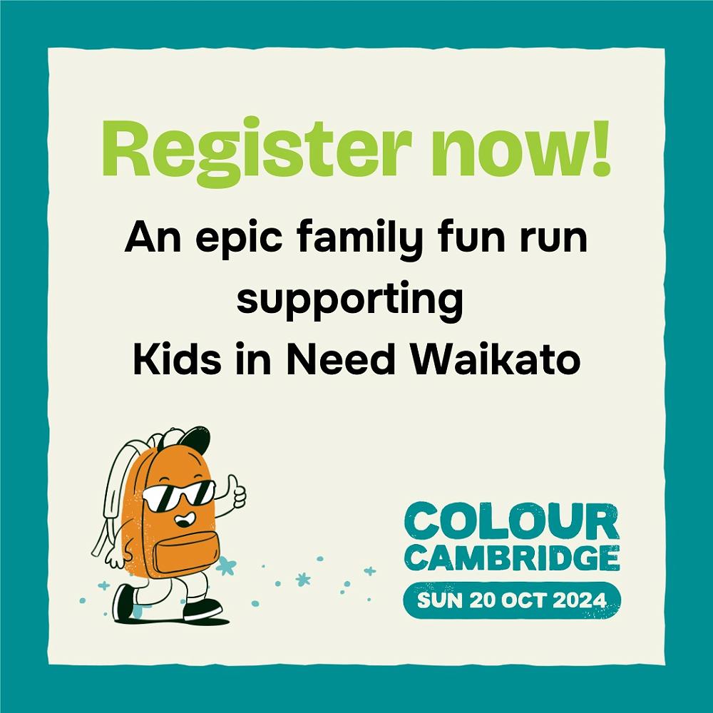 Fun run / walk for the whole family. Food trucks, spot prizes.