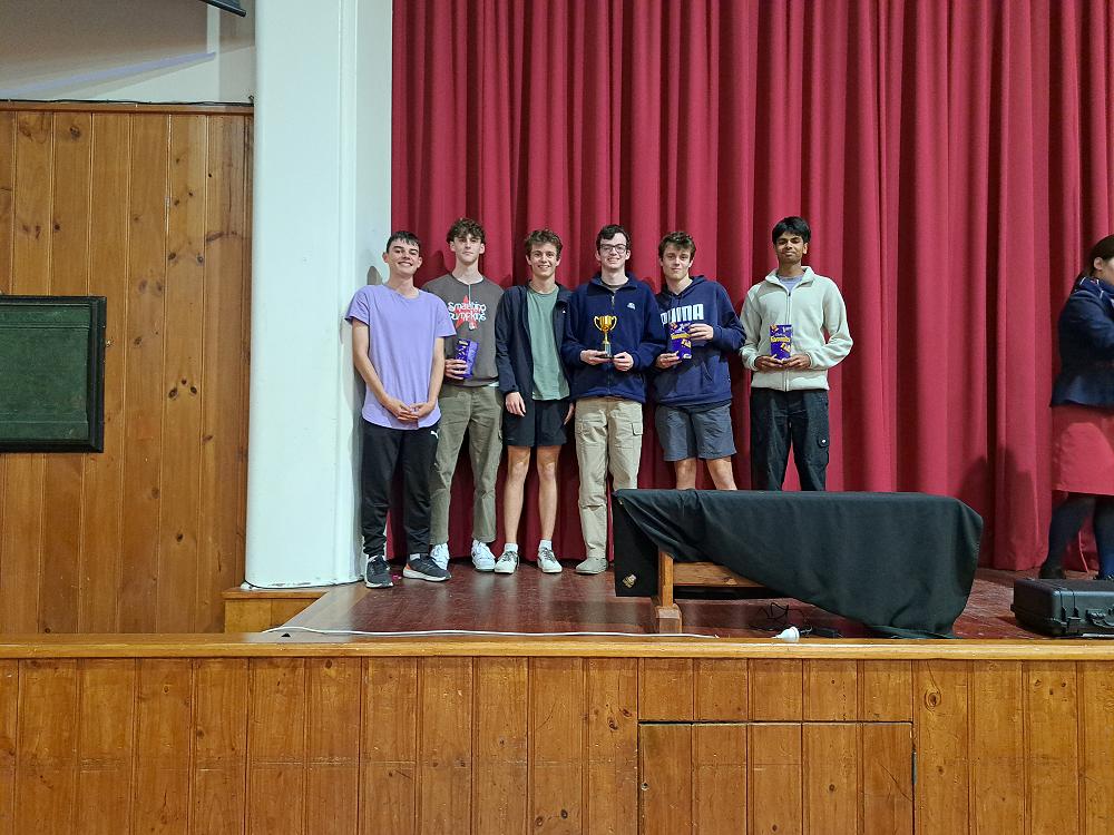 📚️ HBHS and Waikato Diocesan Academic Quiz Night — The June High Achiever