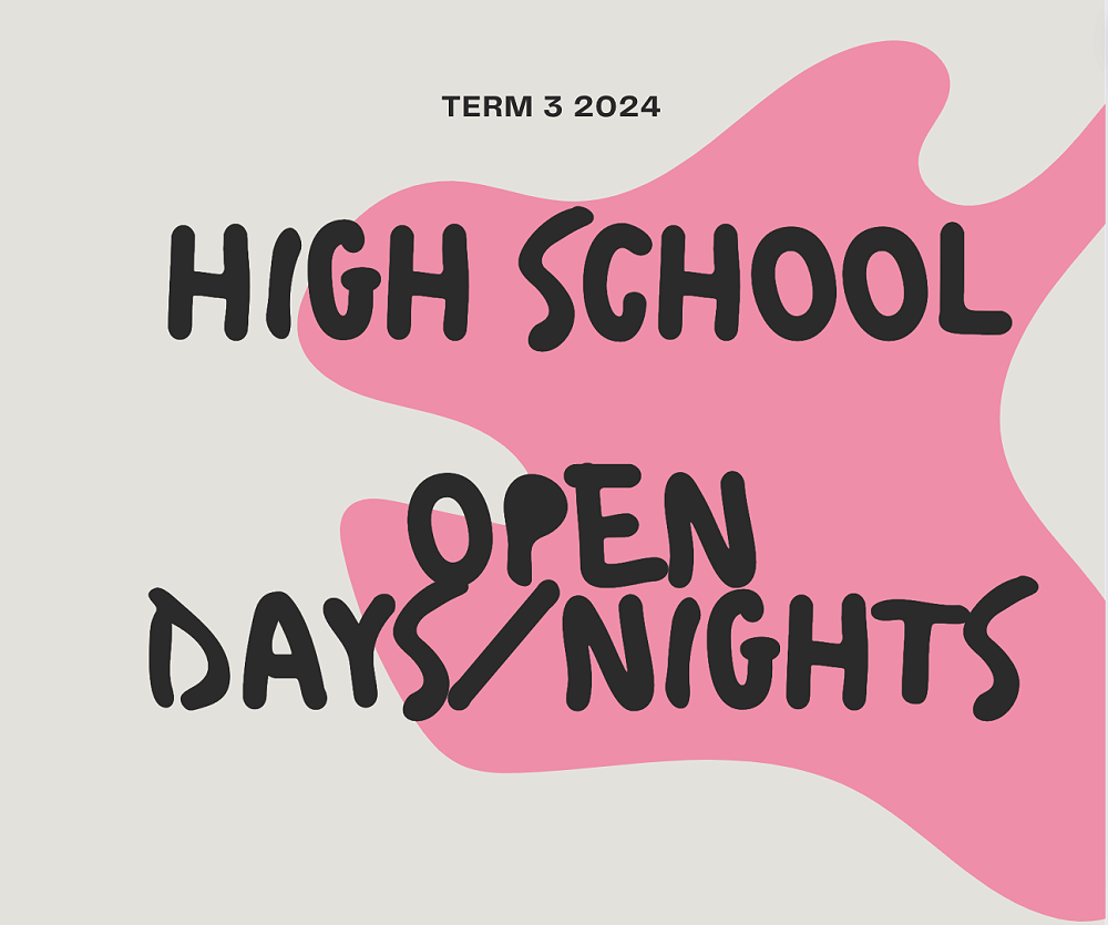 High school open nights