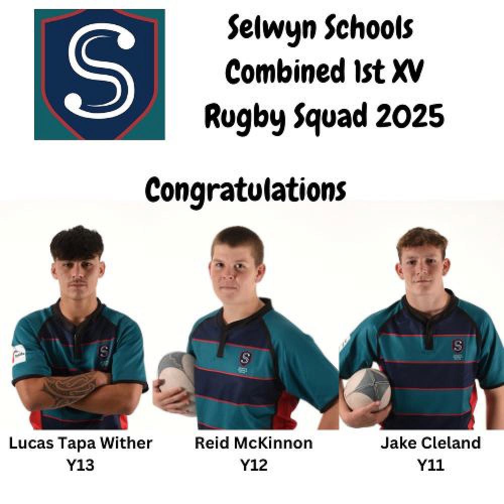 Selwyn Combined Rugby 1st XV — DHS Dispatch, 2 May 2025