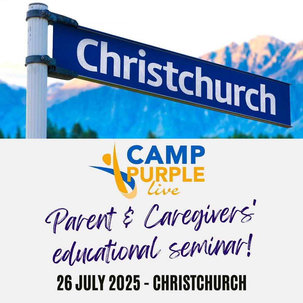 We are excited to announce the dates of the 2025 Camp Purple Live ...