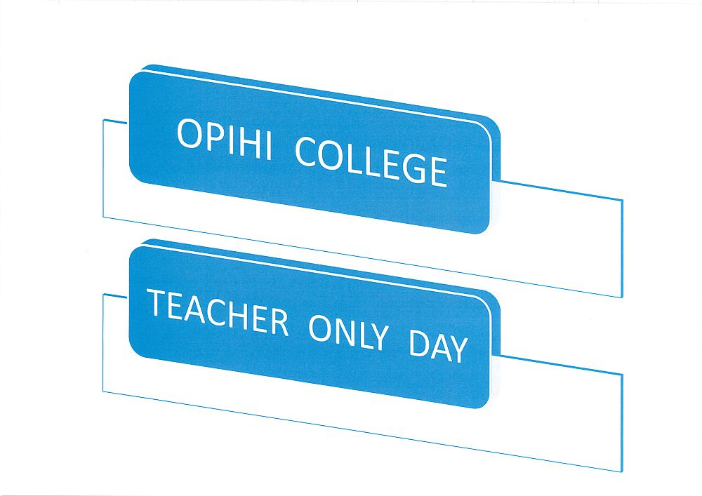 TEACHER ONLY DAY
