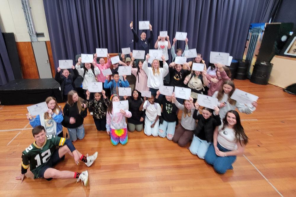 Year 9 students celebrated