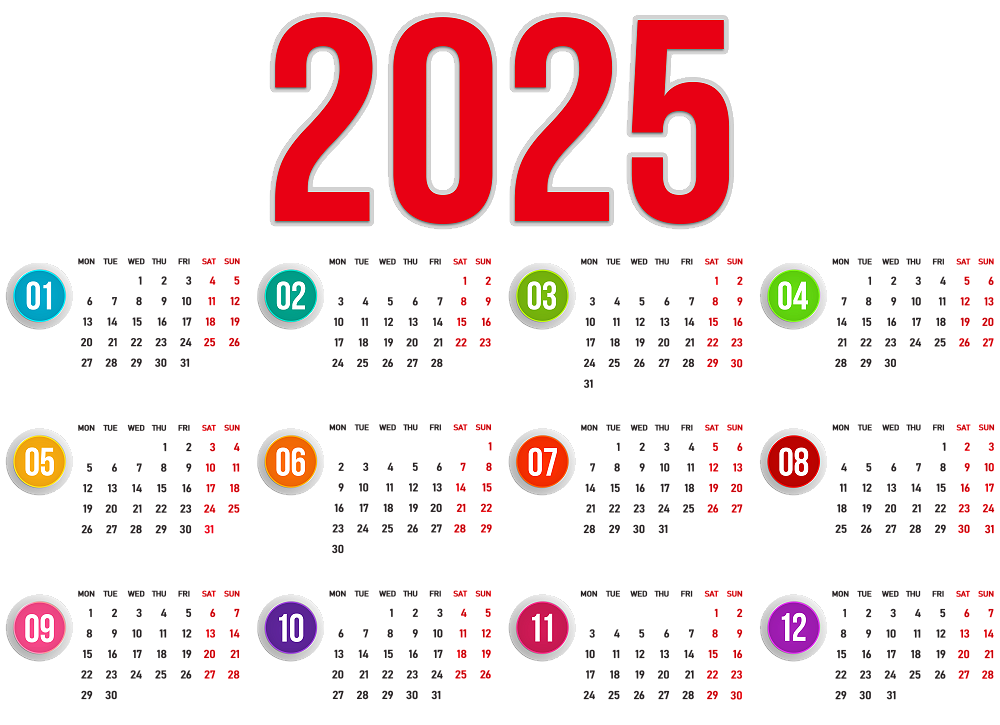 Calendar 2025