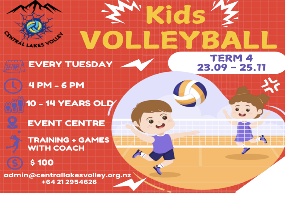 Kids Volleyball Term 4 - Early Start