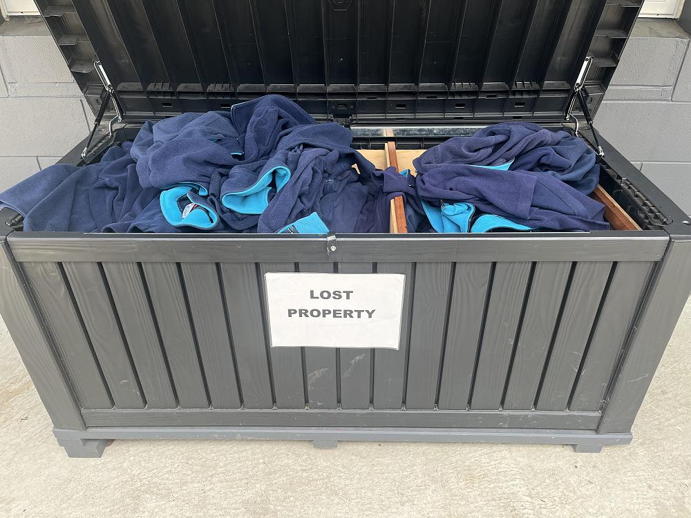 Lost property - Please check before the end of term! — 14 December 2023