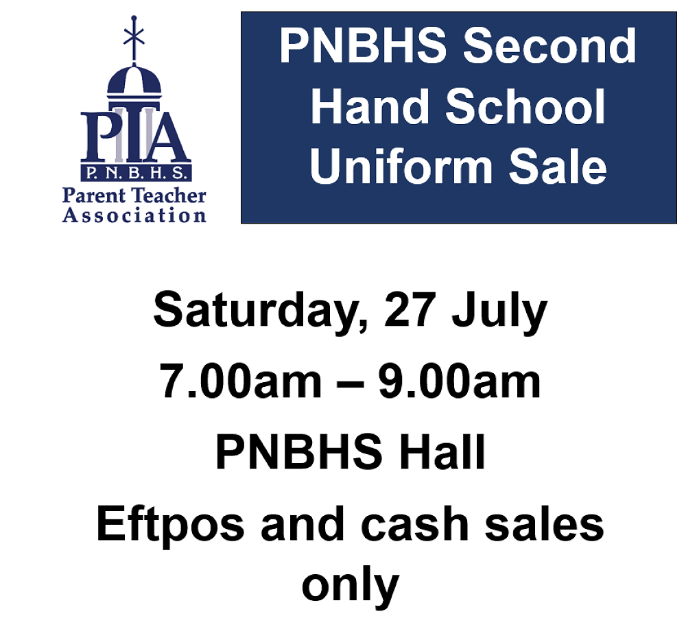 PNBHS Second Hand Uniform Sale