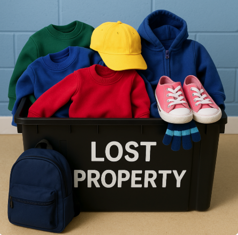 Lost Property - Please NAME your child's uniform and belongings