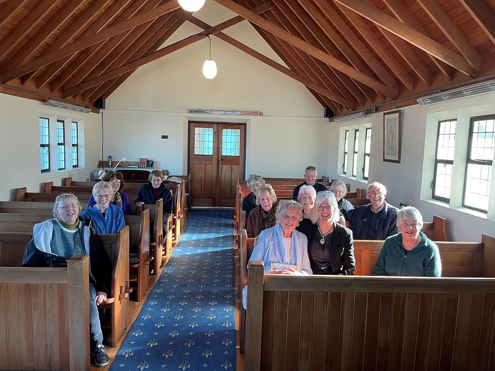 A Church Visit with the Briscoes Lady