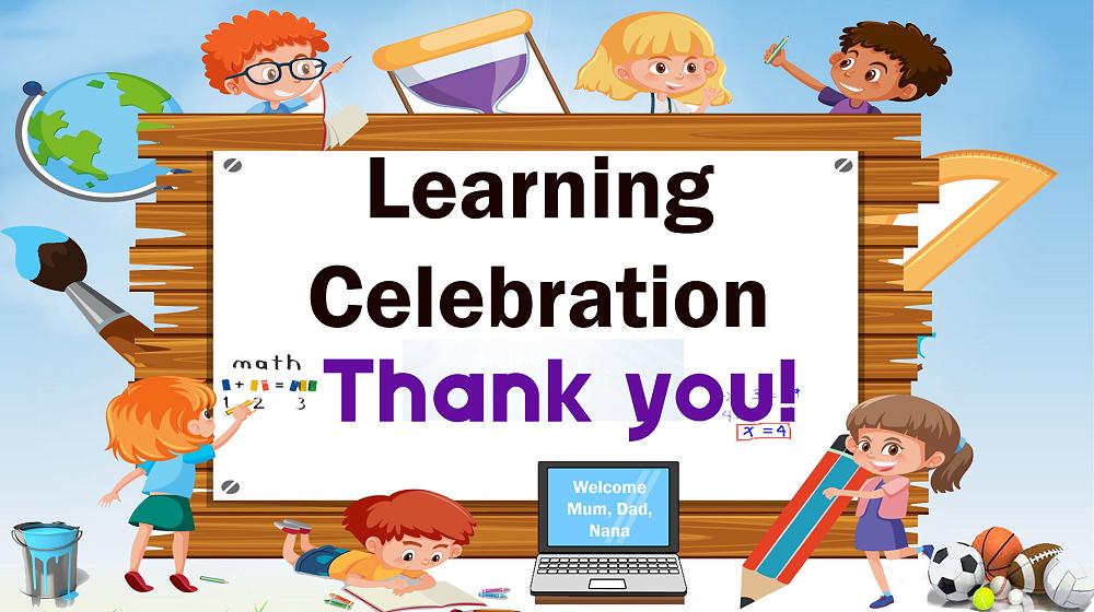Learning Celebration - Thank you!