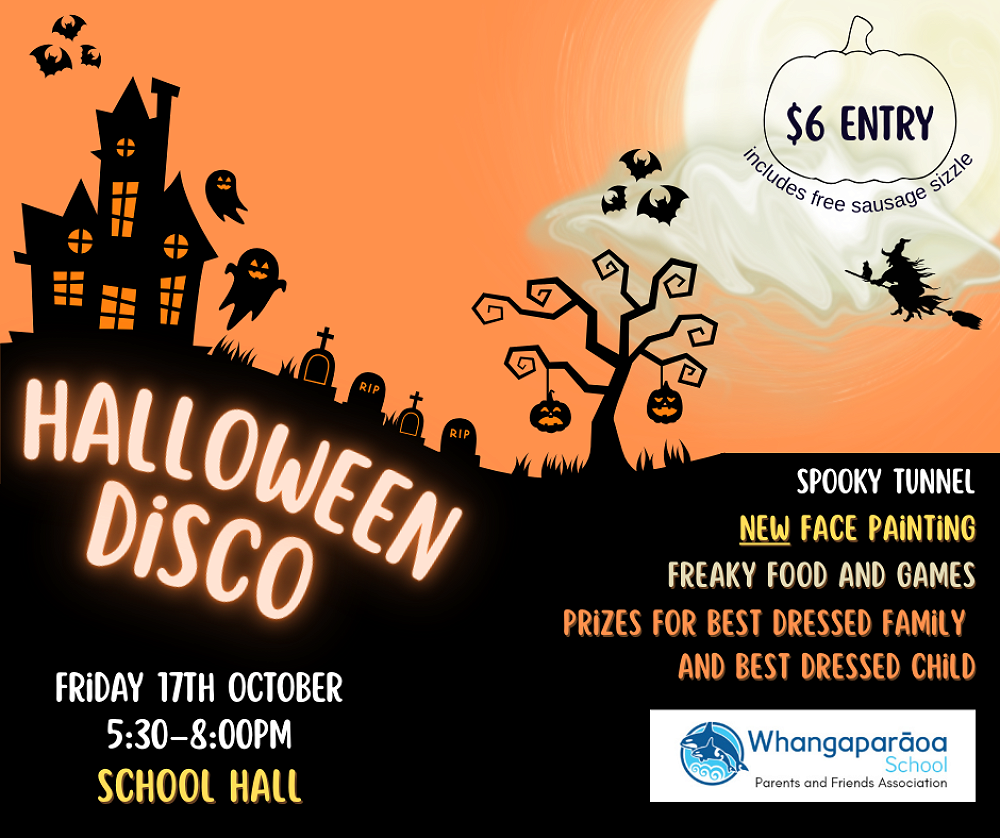 Ghouls, ghosts, and goblins… mark your calendars! — Rāpare, te tekau mā ...