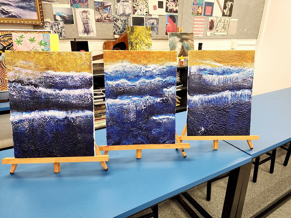 Year 7 Visual Arts: Exploring the Elements of Art Through Texture, Tone ...