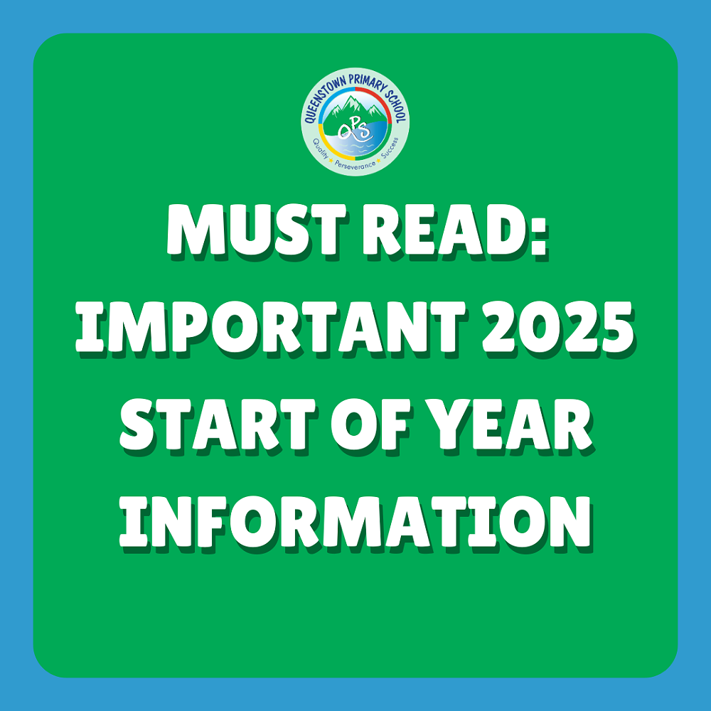 MUST READ: Important 2025 Start of Year Information