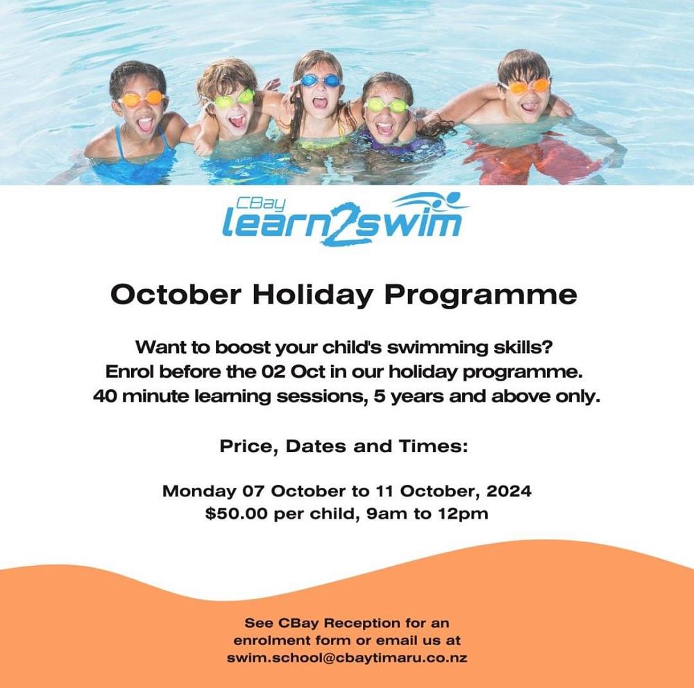 CBay Learn to Swim Holiday Programme