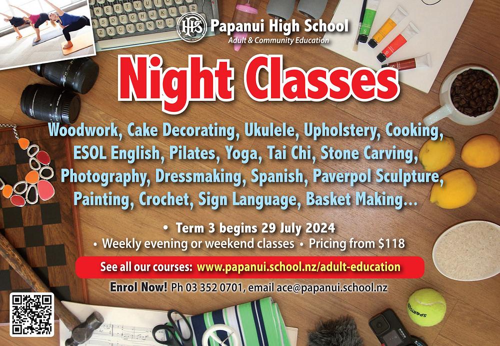 Term 3 Night Classes