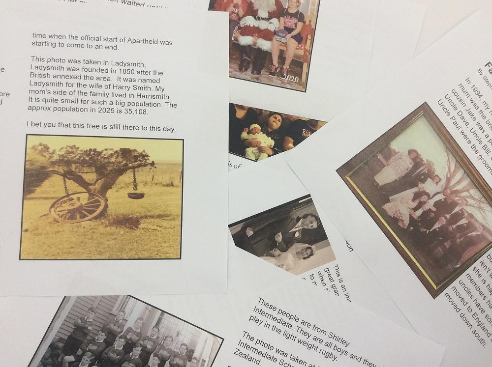 One photo says 1000 words — Te Oraka Shirley Intermediate Newsletter ...