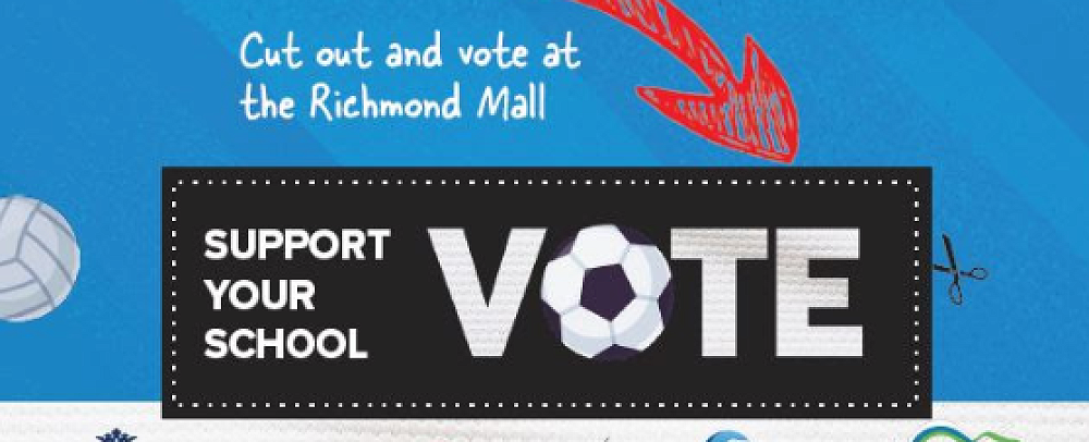 Shop at Richmond Mall - Keep your receipt and help us win!