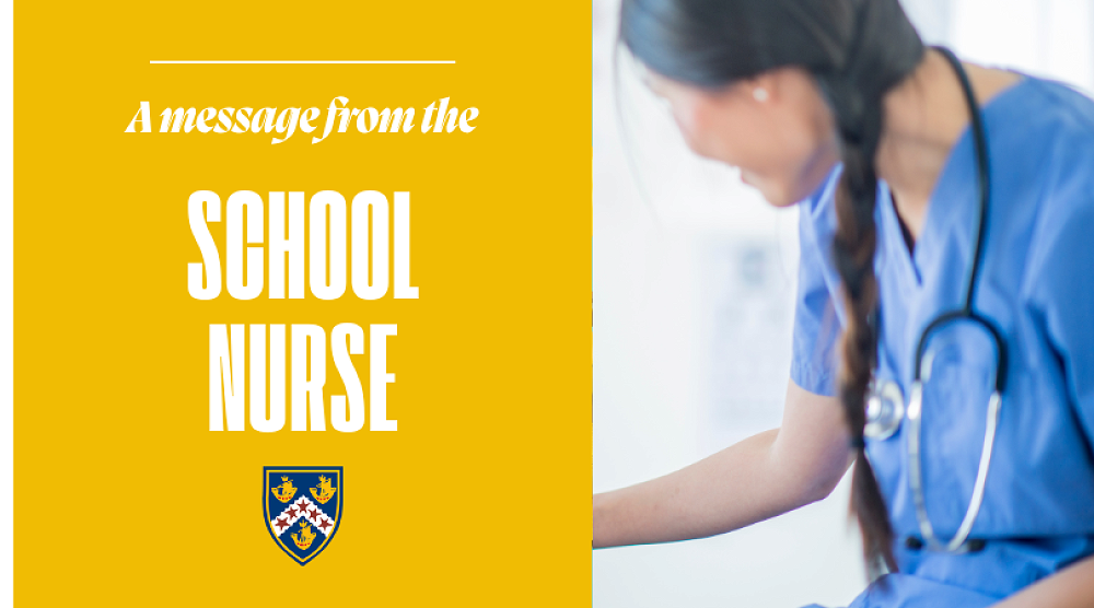 An update from the School Nurse