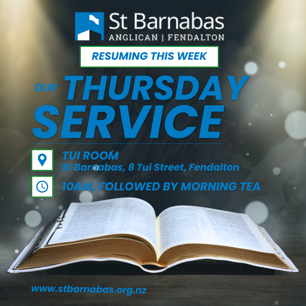 Thursday Eucharist services resumed