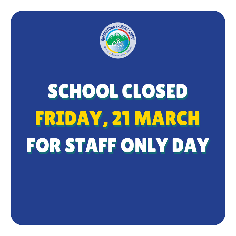 Staff Only Day - Friday, 21 March
