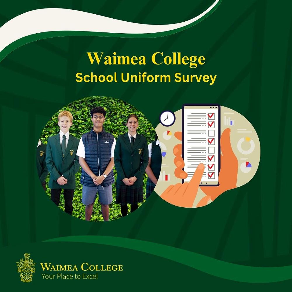 Waimea College Uniform Survey and Changes from 2025