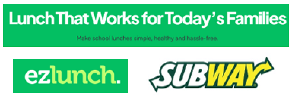 Sushi Wednesday and Subway Friday
