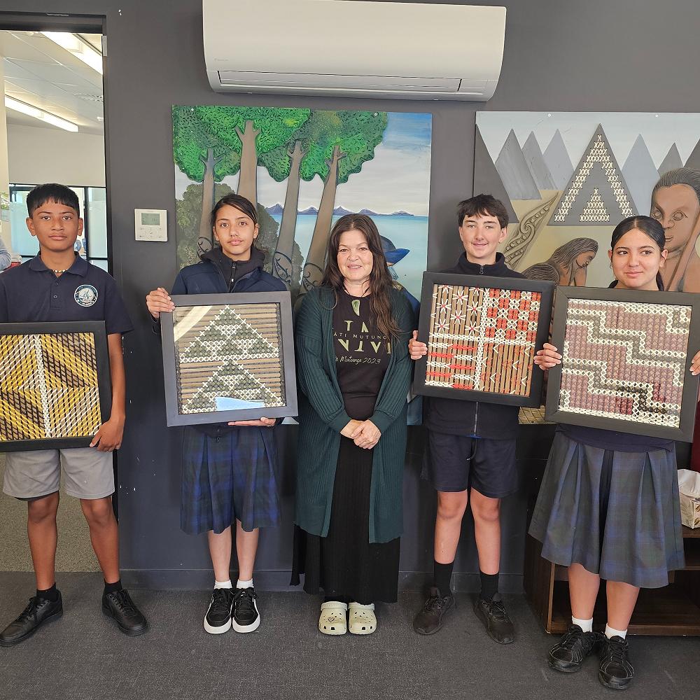 Tukutuku Panels in TTRR — Week 4, Term 4, 2025 - Te Oraka Shirley ...