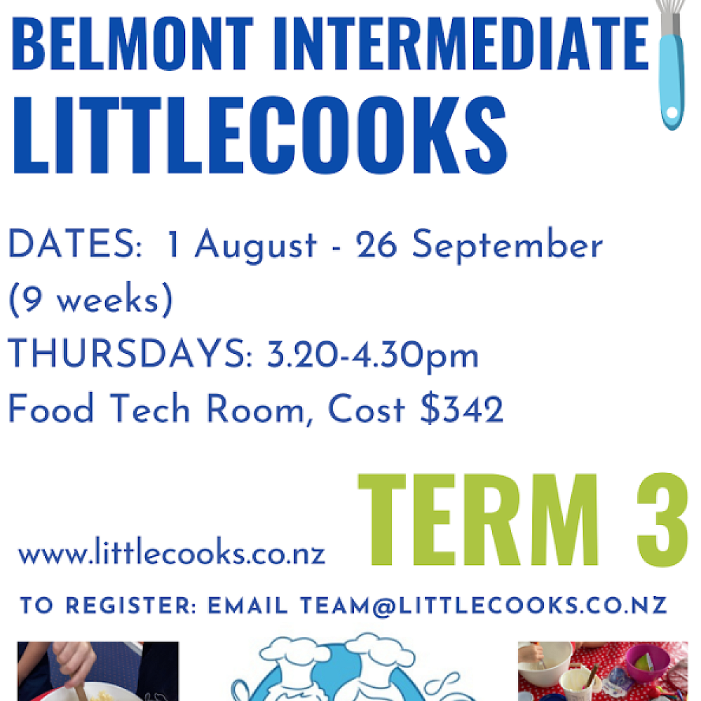 Little Cooks — Term 3 Newsletter 2024