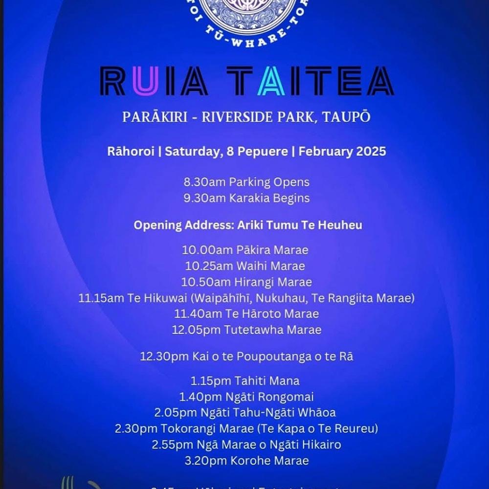 Ruia Taitea - Kapahaka Showcase