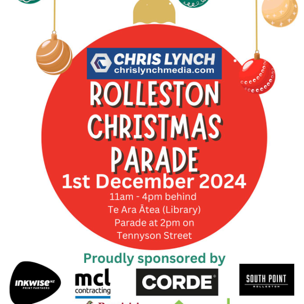 Rolleston Christmas Parade — Newsletter 18 - Friday 22 Nov.
