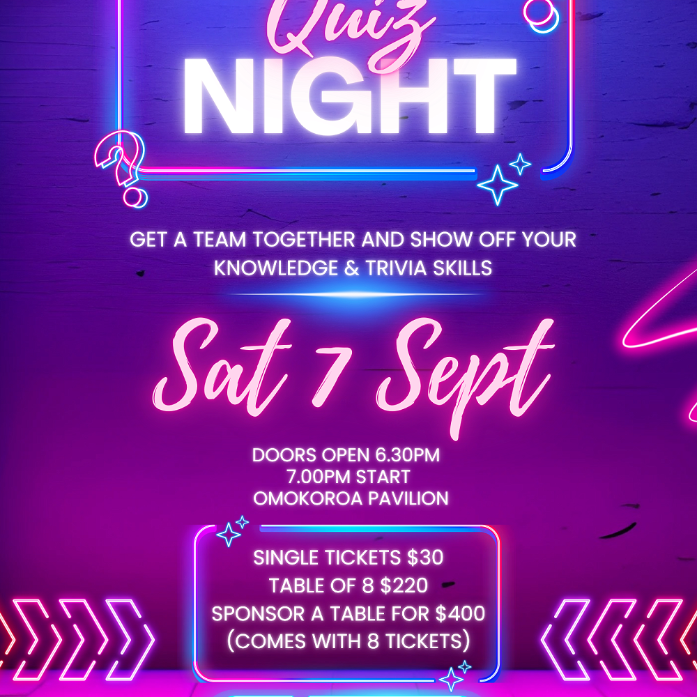 Quiz Night — Newsletter #12