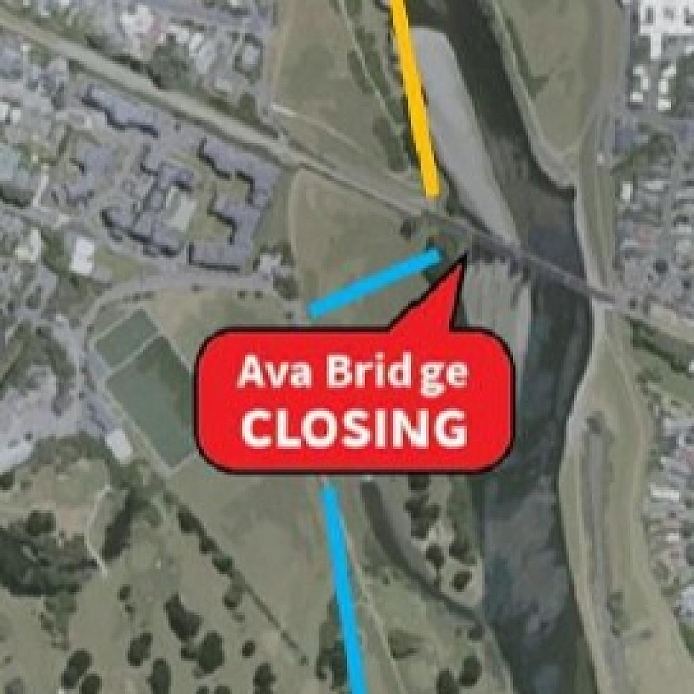 Ava Bridge Walkway to close 25 October 2025 — Week 2, Term 4, 2025