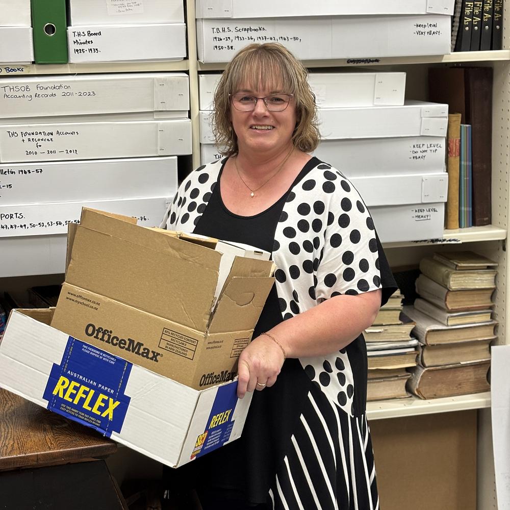 Paula McMecking - TBHS Archivist — Timaru High School Old Boys ...