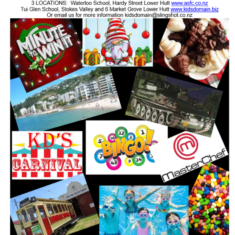 Kids Domain Christmas Holiday Programme