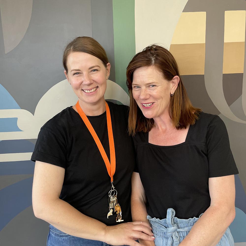 Exciting news for Ms Nola and Mrs Johnson