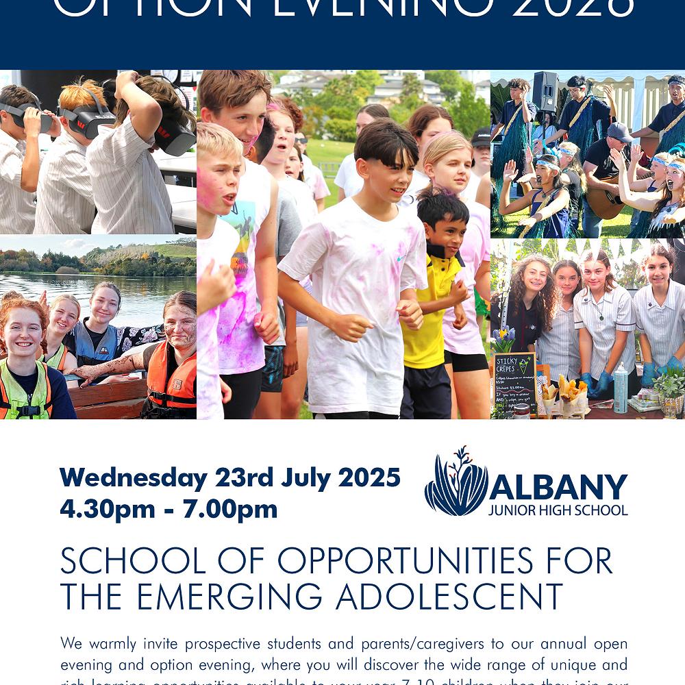 Albany Junior High School Open Day