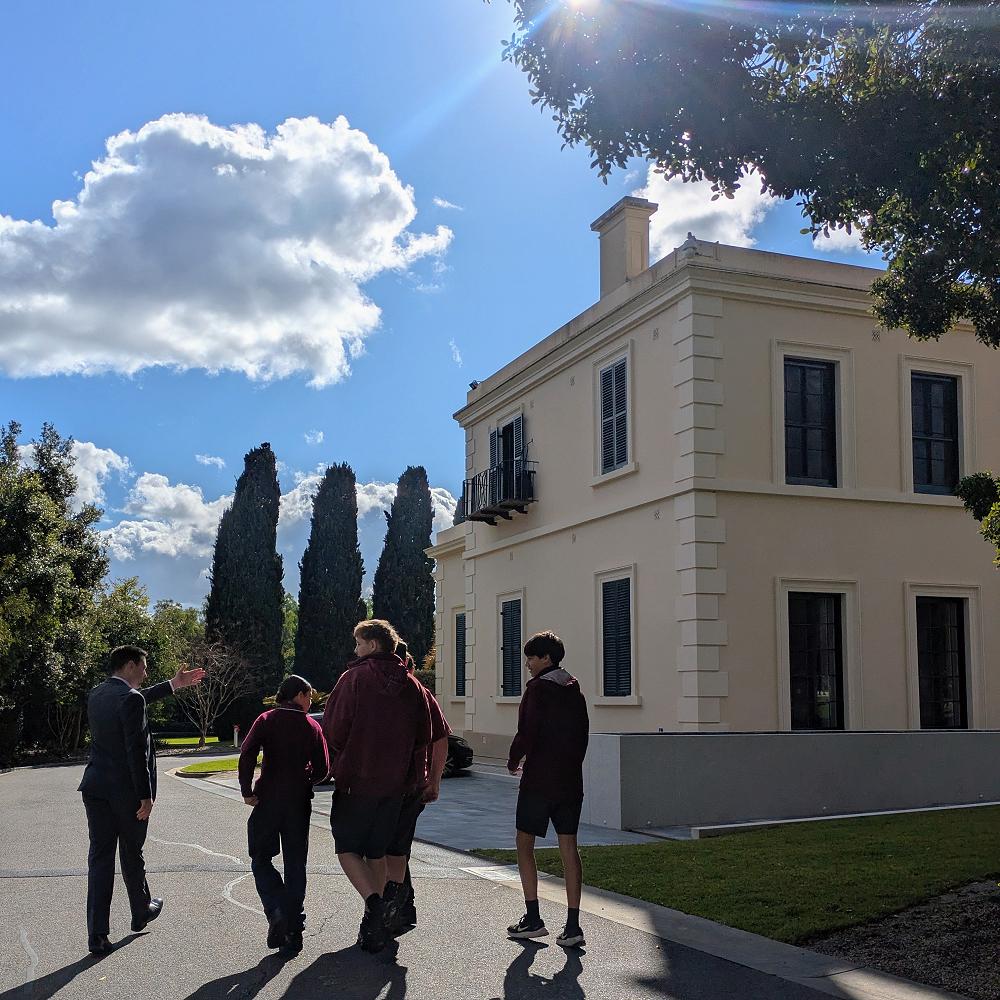Students Visit Government House Through Ice Factor Program
