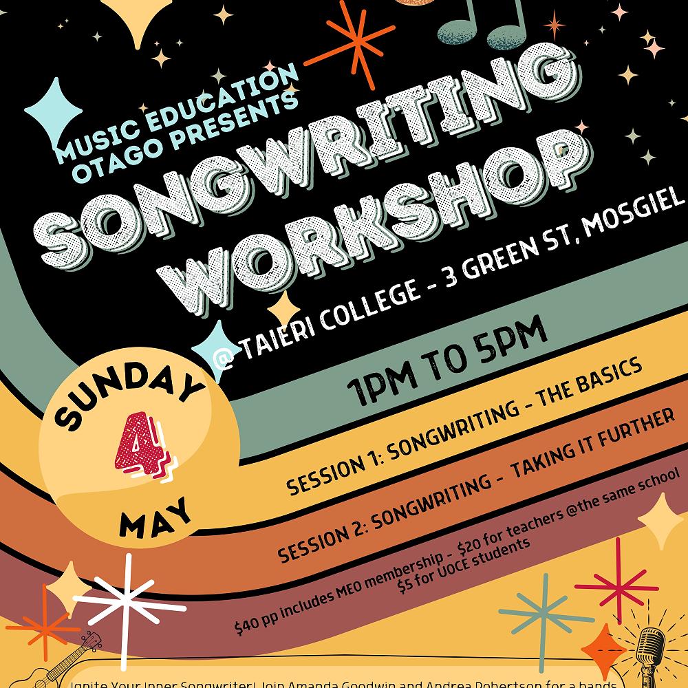 SONG WRITING WORKSHOPS