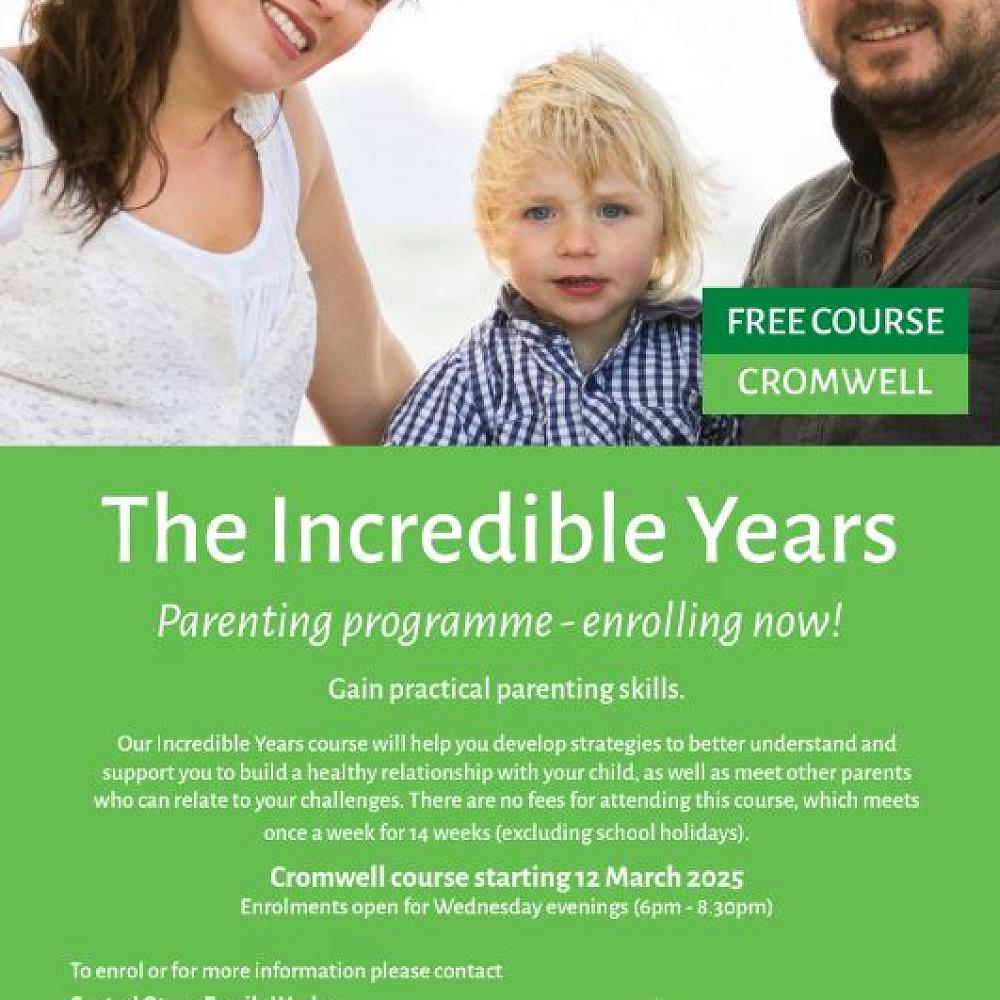 Incredible Years Parenting Programme 2025 — QPS News - 13 December 2024