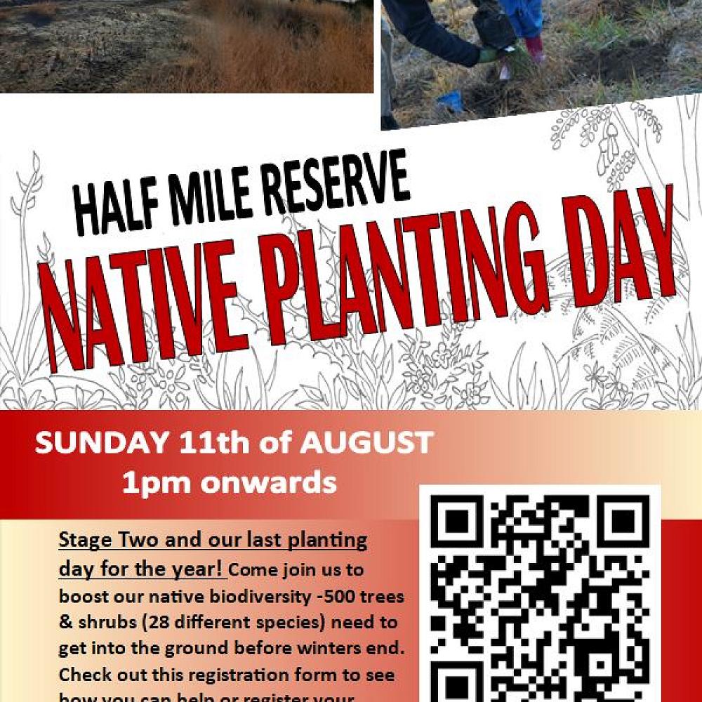 Planting Day at the Half Mile