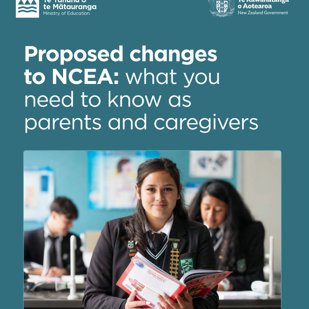 NCEA Proposed Changes — Friday Flyer 8 August 2025