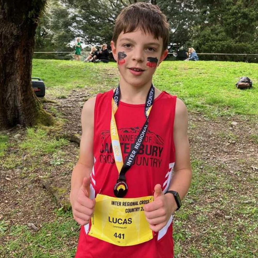 Congratulations to Lucas Copplestone!