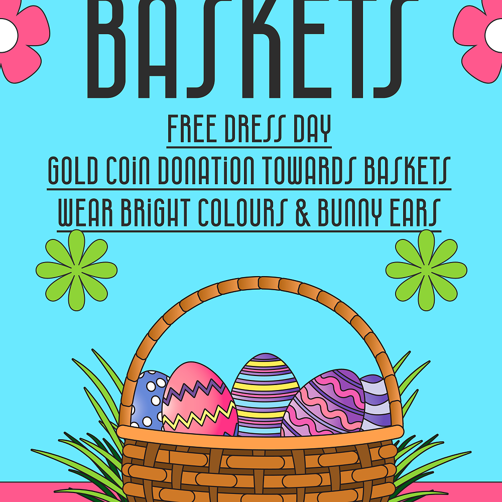 Free Dress Day — Term One, Week Seven Panui