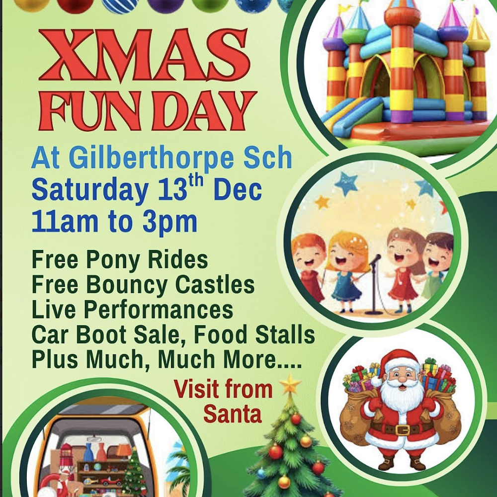 Christmas Fun Day at Gilberthorpe School