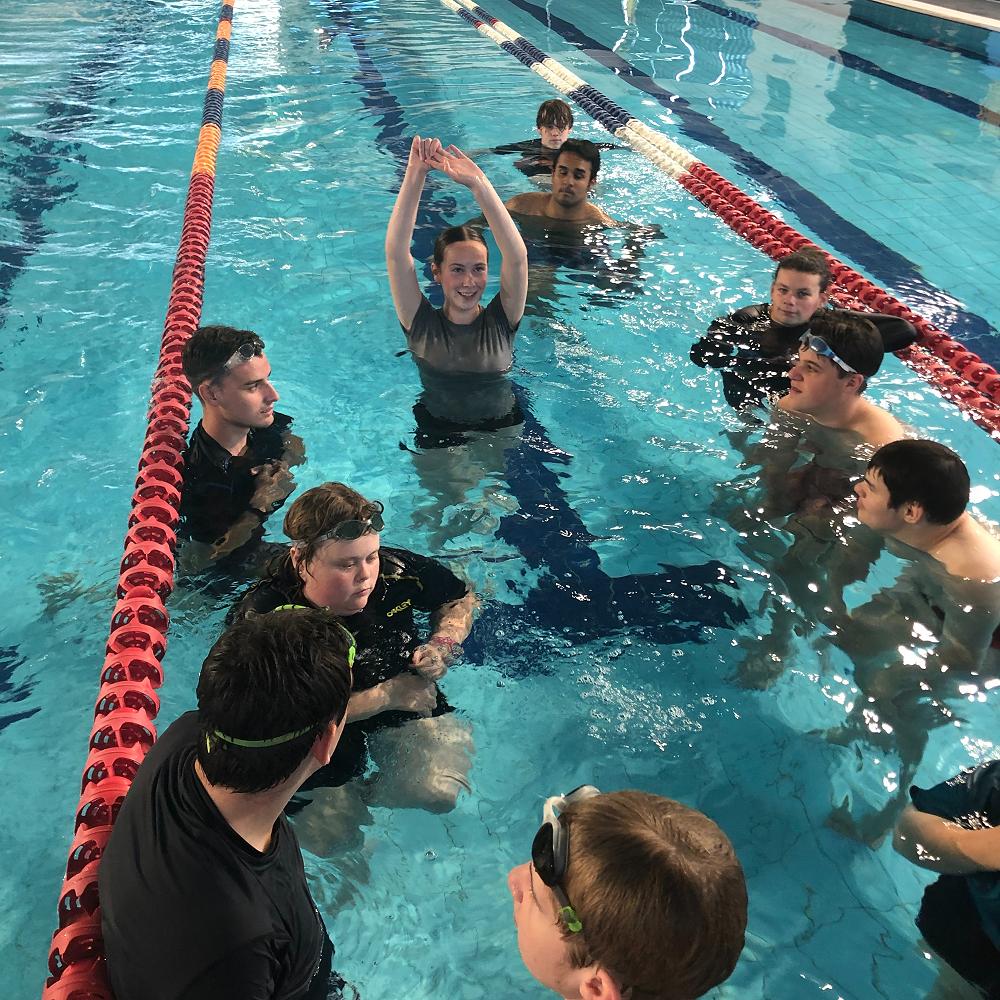 Year 13 Aquatics Class working with Kimi Ora — Newsletter 16 May 2025