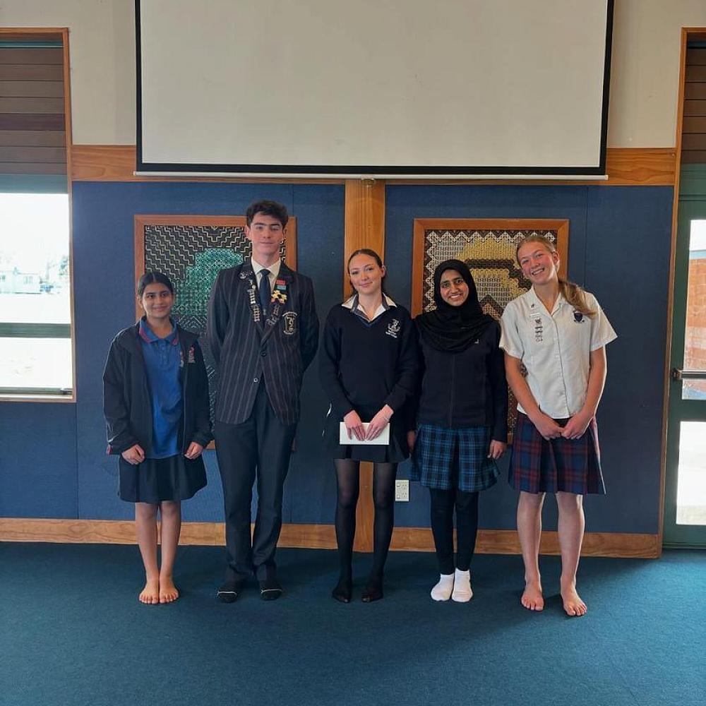 Tauranga Intermediate School Speech Judging