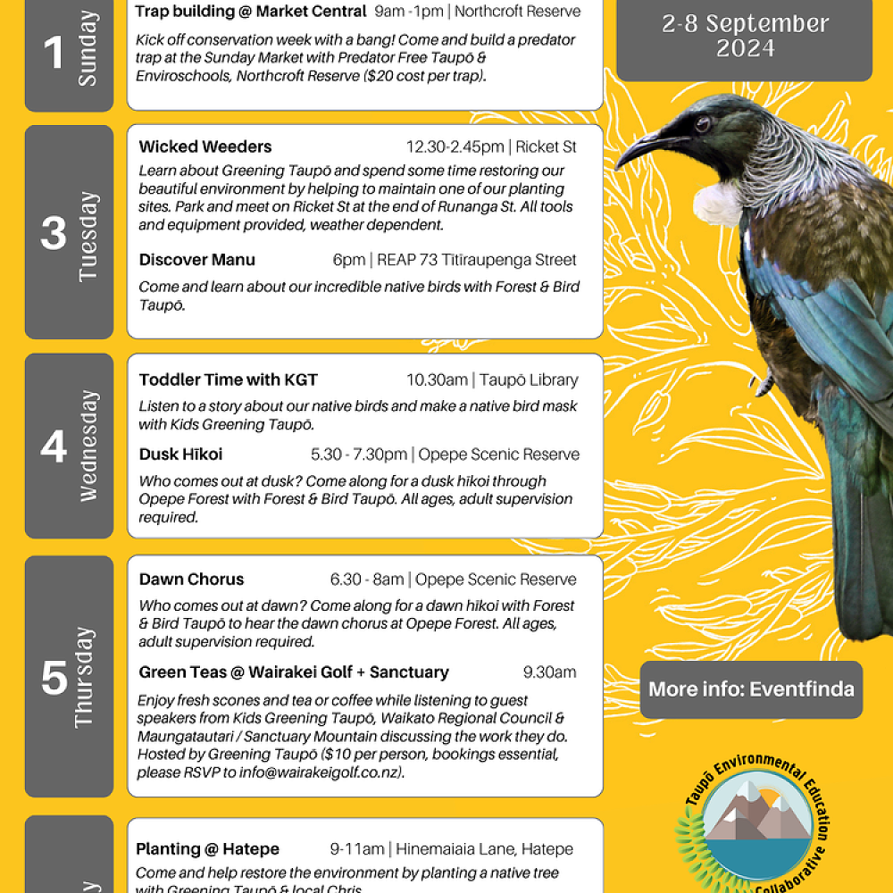 Conservation Week Events